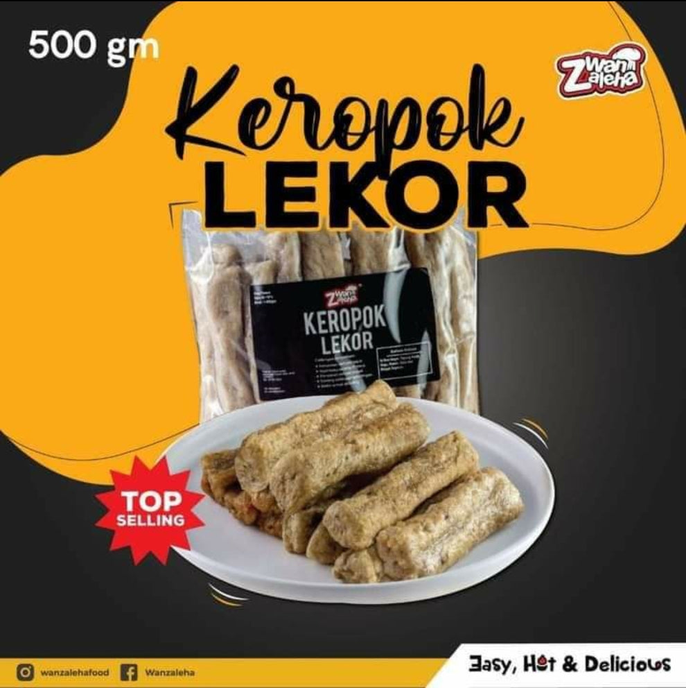Wan Zaleha Fish Lekor (Keropok Lekor) / 500g – Deli Frozen Food Pte Ltd