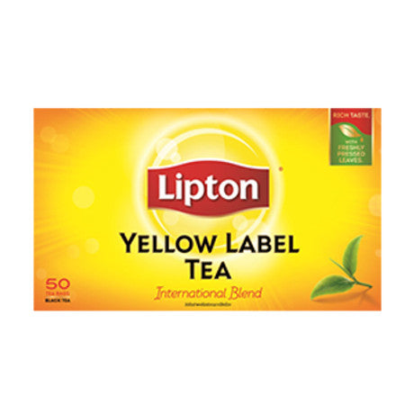 Lipton Yellow Label Tea || 50pcs – Deli Frozen Food Pte Ltd
